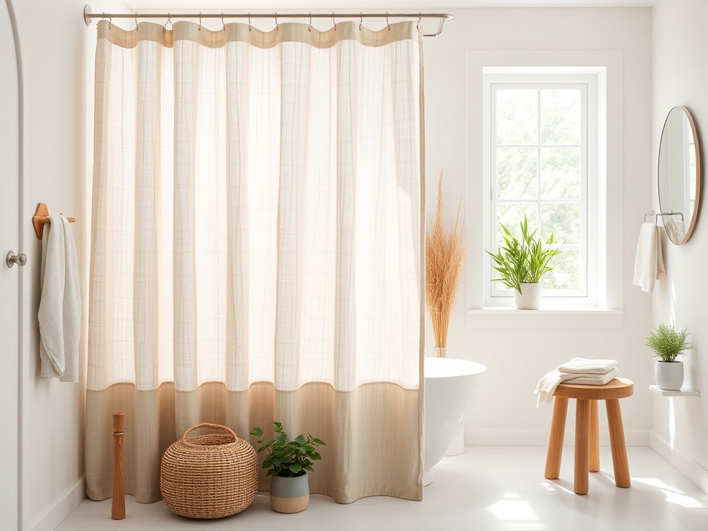 Why Linen Shower Curtains Feel Like a More Natural Choice for Your ...